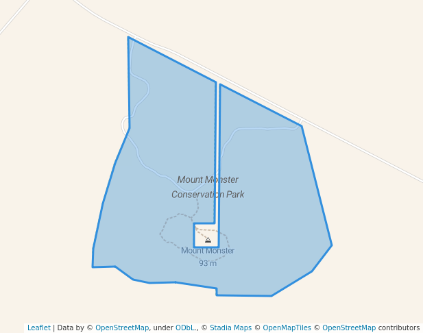 Mount Monster Conservation Park in Keith | Map and Routes