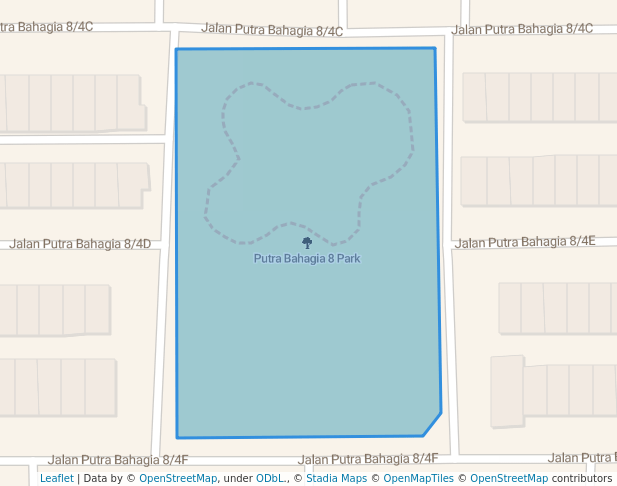 Putra Bahagia 8 Park in Subang Jaya | Map and Routes