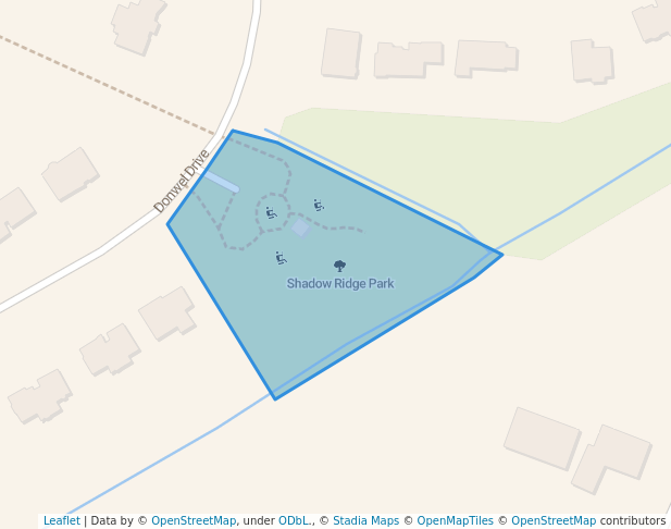 Shadow Ridge Park in Ottawa | Map and Routes