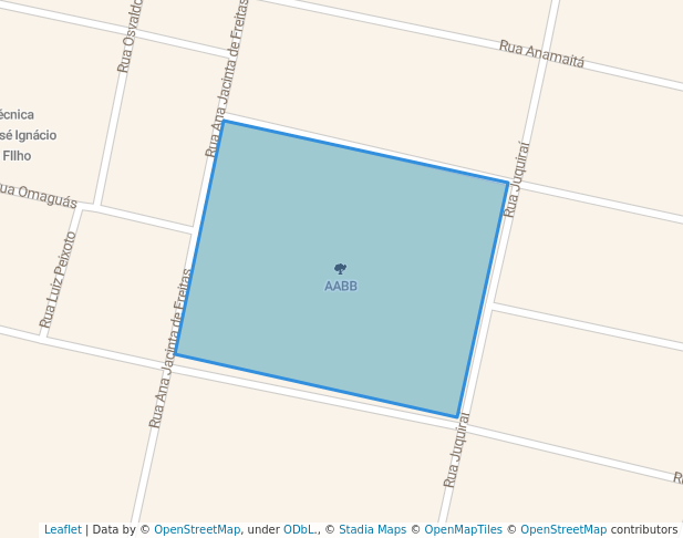 AABB in Ituverava | Map and Routes