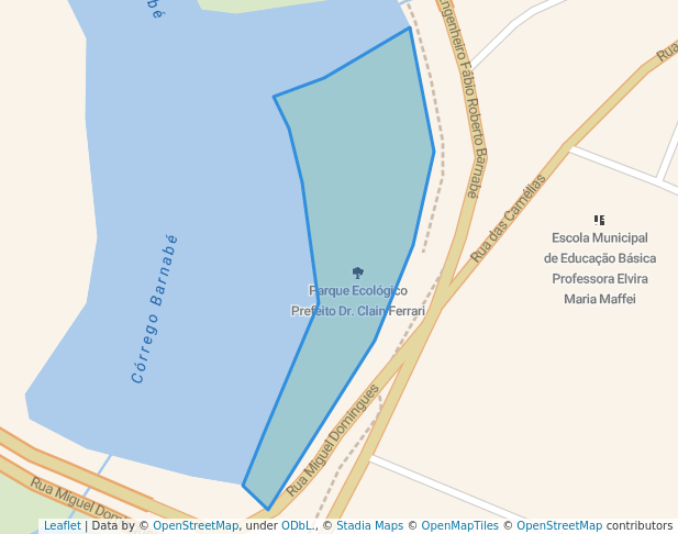 Parque Ecológio in Indaiatuba | Map and Routes