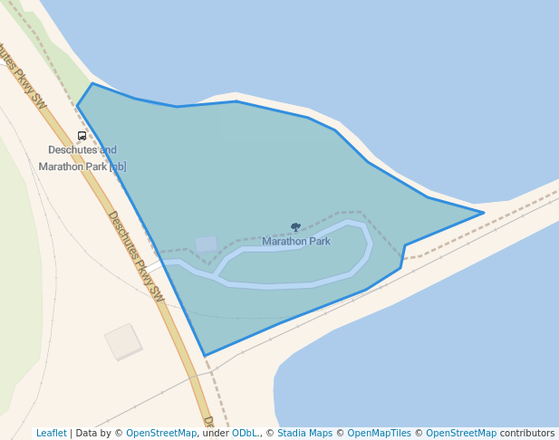 Marathon Park in Olympia | Map and Routes