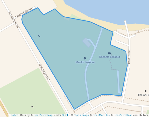 Mazlin Reserve in Norah Head | Map and Routes