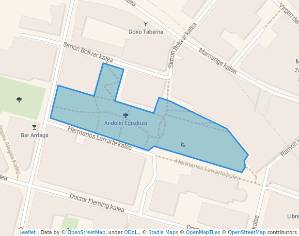 Andolin Eguzkiza in Santurtzi | Map and Routes