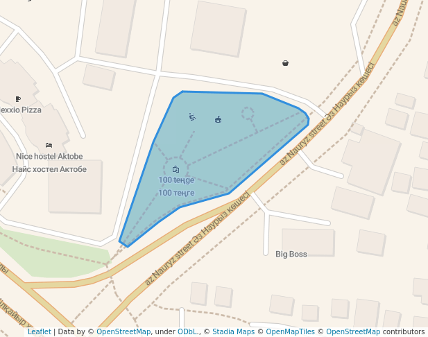 Парк финансистов и экономистов in Aktobe | Map and Routes