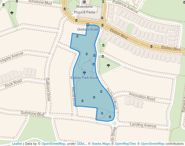 Elation Park South in Doreen | Map and Routes
