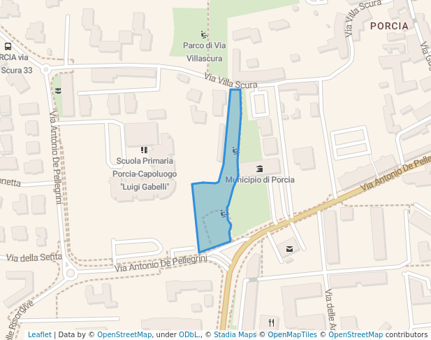 Parco Baden Powell in Porcia | Map and Routes