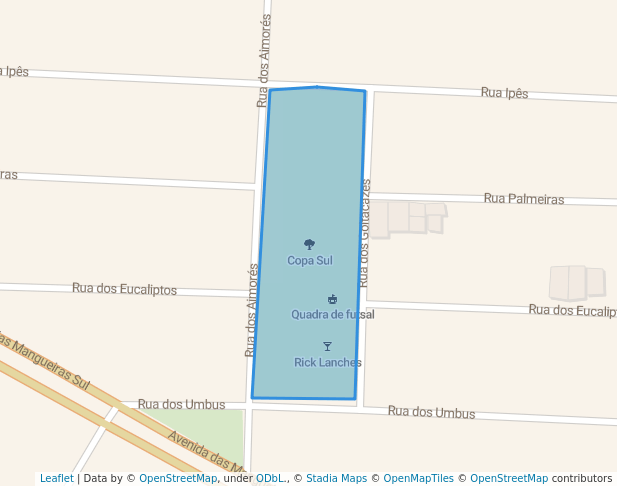 Copa Sul in Resende | Map and Routes