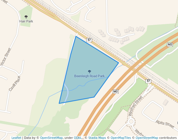 Beenleigh Road Park in Runcorn | Map and Routes