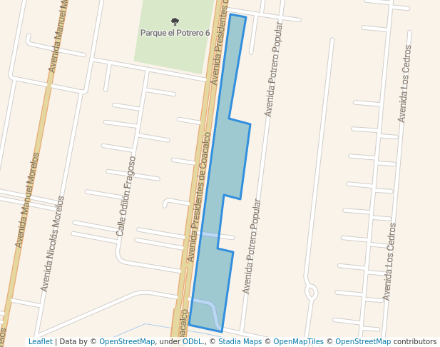 potrero popular in San Francisco Coacalco | Map and Routes