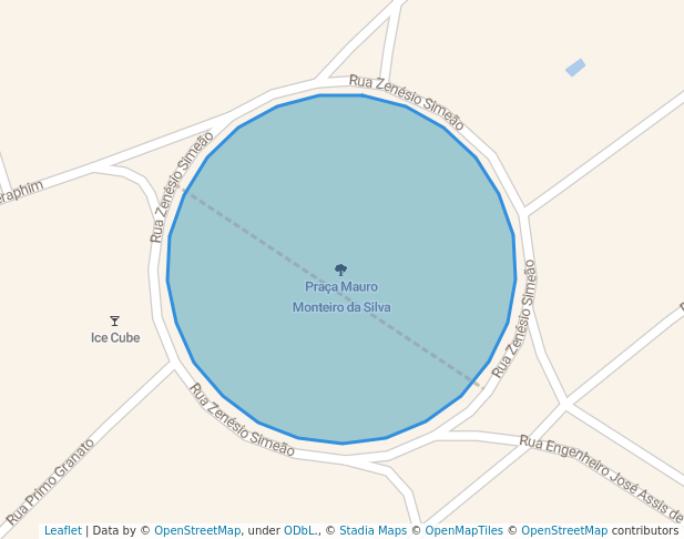 Praça Mauro Monteiro da Silva in Volta Redonda | Map and Routes