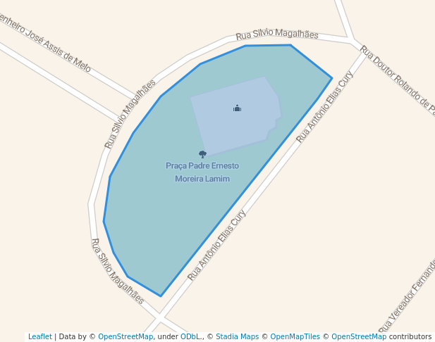 Praça Padre Ernesto Moreira Lamim in Volta Redonda | Map and Routes