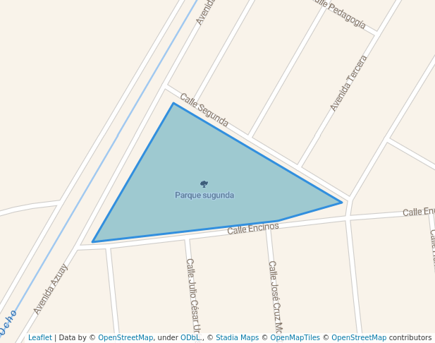 Parque sugunda in Guasave | Map and Routes