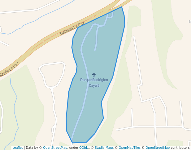 Parque Ecológico Cayalá in Ciudad de Guatemala | Map and Routes