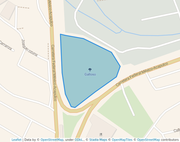 Galloso in Acapulco de Juárez | Map and Routes