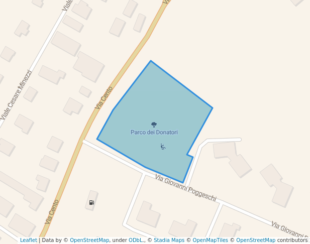 Parco dei Donatori in San Matteo della Decima | Map and Routes