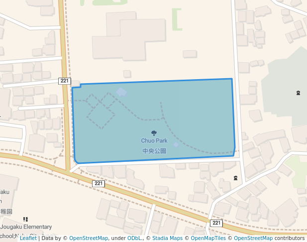 Chuo Park in Naha | Map and Routes