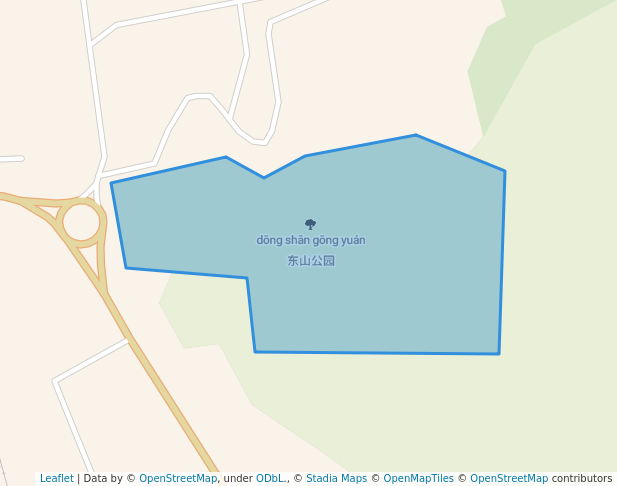 东山公园 in Mu Dan Jiang Shi | Map and Routes