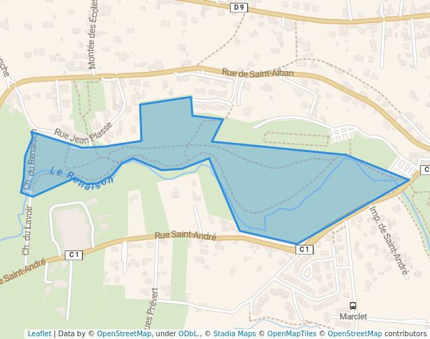 Parc Beaulieu in Riorges | Map and Routes