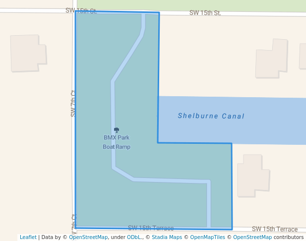 BMX Park Boat Ramp in Cape Coral | Map and Routes