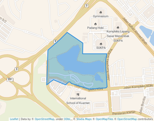 Taman Bandar Kuantan in Kuantan | Map and Routes