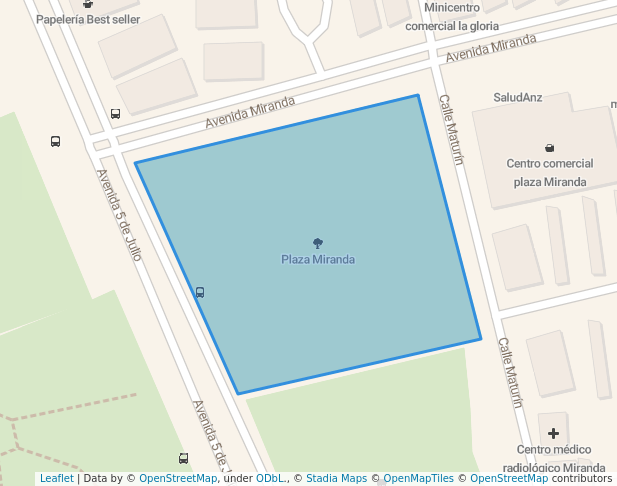 Plaza Miranda in Barcelona | Map and Routes