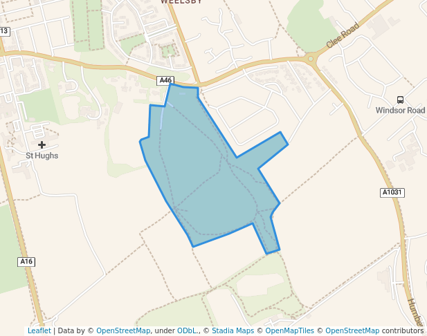 Weelsby Woods in Grimsby | Map and Routes