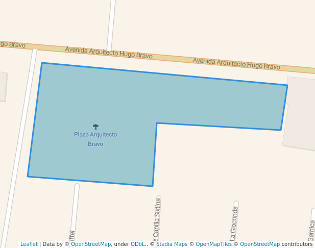 Plaza Arquitecto Bravo in Maipú | Map and Routes