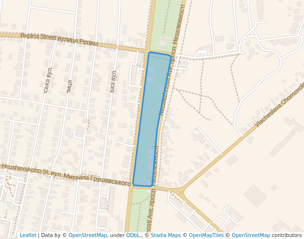 Baranovskyi Square in Izmail | Map and Routes