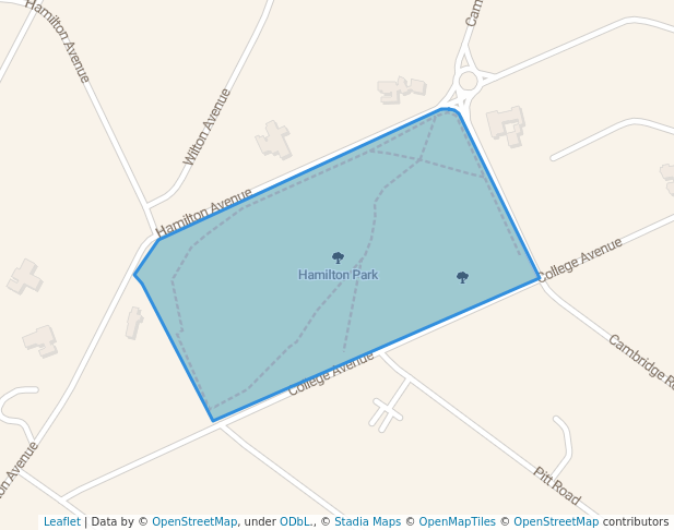 Hamilton Park in Sandton | Map and Routes