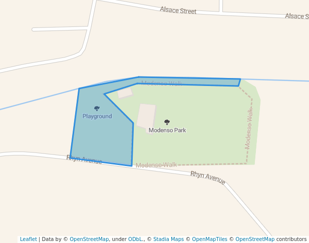 Playground in Bloemfontein | Map and Routes