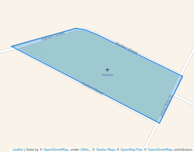 Harlem in Bloemfontein | Map and Routes