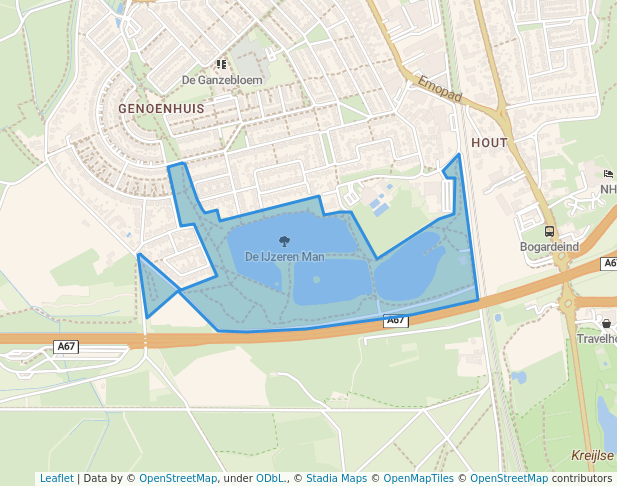 The Iron Man in Geldrop | Map and Routes