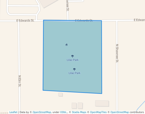 Lilac Park in Shawnee | Map and Routes