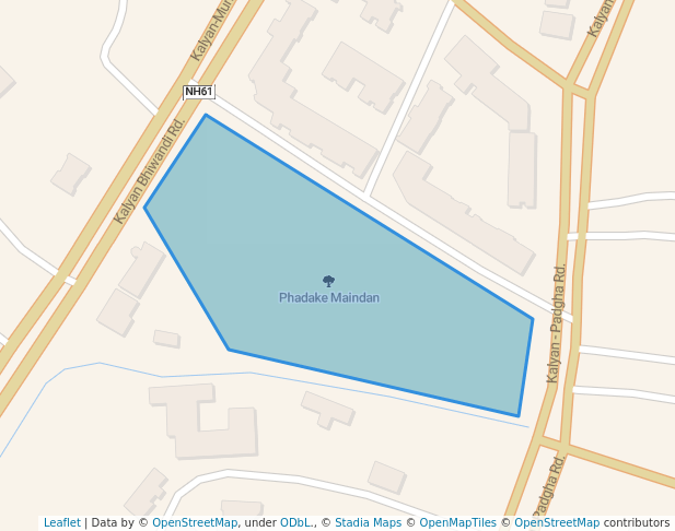 Phadake Maindan in Kalyan | Map and Routes