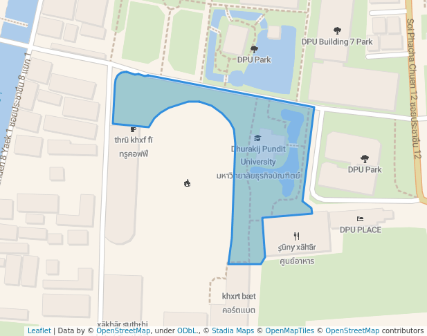 DPU Park in Bangkok | Map and Routes