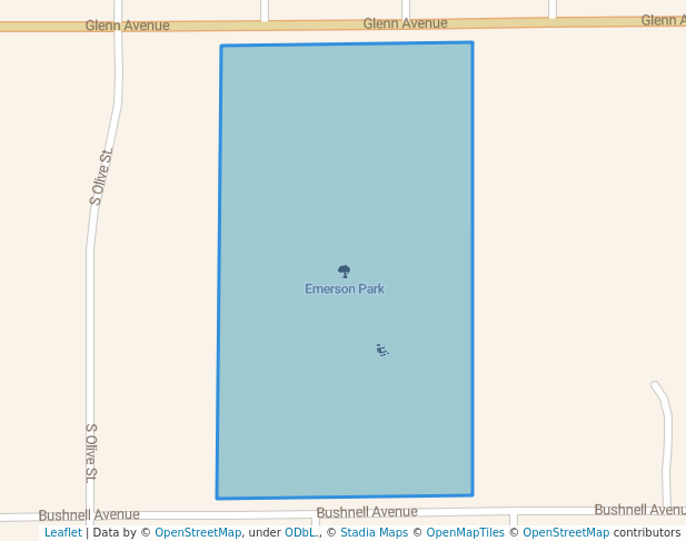 Emerson Park in Sioux City | Map and Routes