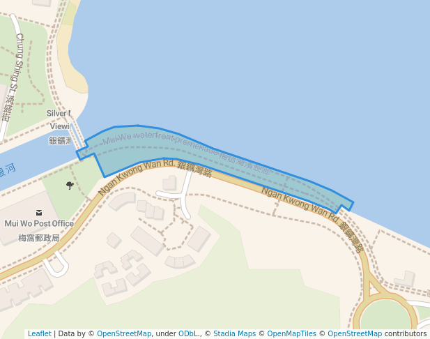 Mui Wo Waterfront Promenade in Hong Kong | Map and Routes
