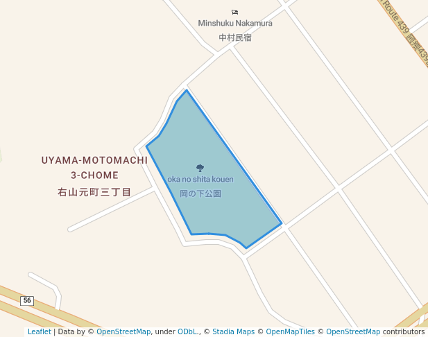 岡の下公園 in Shimanto | Map and Routes