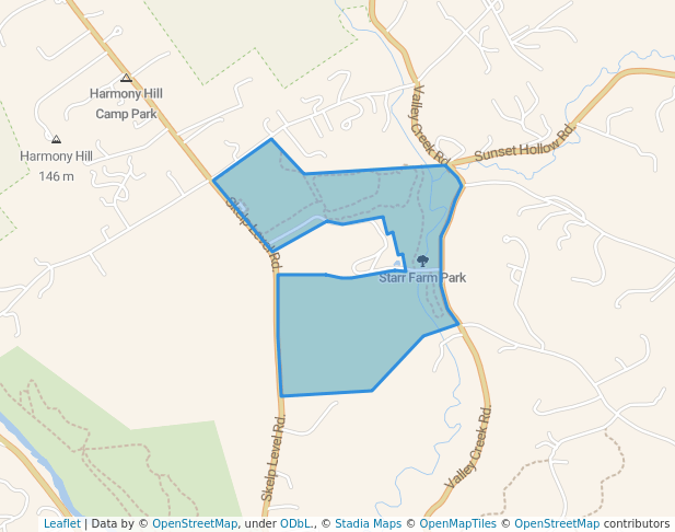 Starr Farm Park in West Chester | Map and Routes