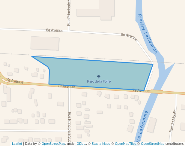 Parc de la Foire in Barraute | Map and Routes