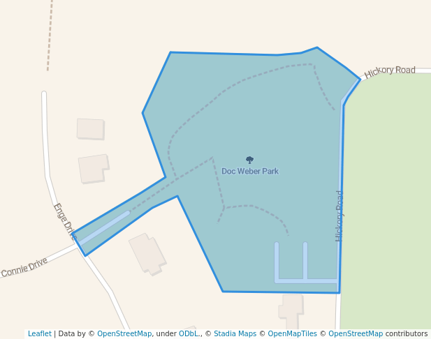 Doc Weber Park in West Bend | Map and Routes