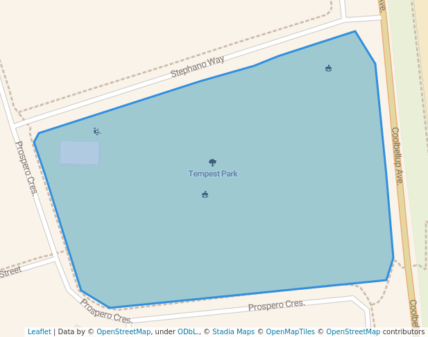 Tempest Park in Coolbellup | Map and Routes