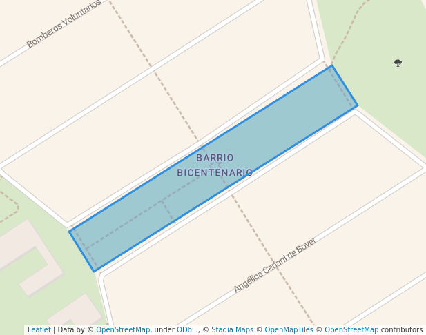 Plaza Barrio Bicentenario in Viedma | Map and Routes