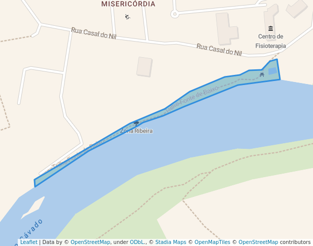 Zona Ribeira in Barcelos | Map and Routes