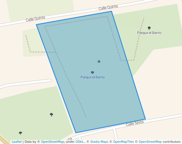 Parque el Barrio in Culiacán Rosales | Map and Routes