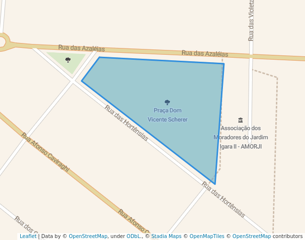 Praça Dom Vicente Scherer in Canoas | Map and Routes