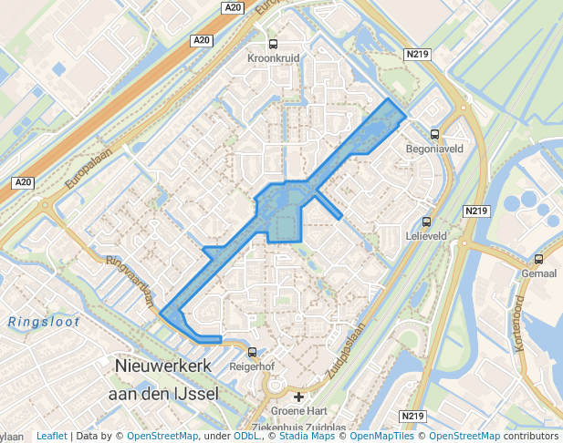 Groene Hart Park in Nieuwerkerk aan den IJssel | Map and Routes