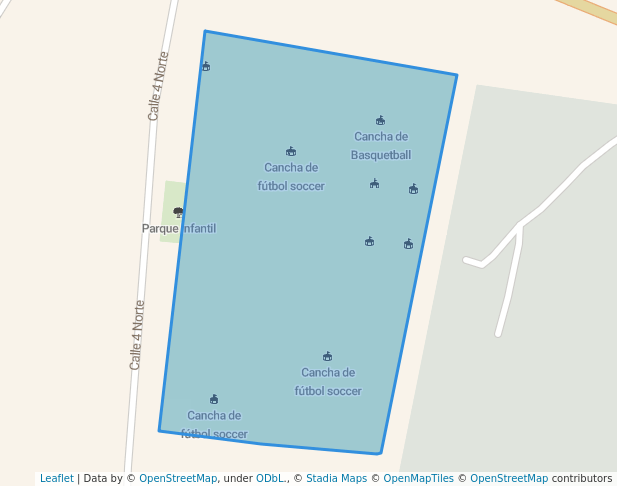 Unidad Deportiva in Chilapa de Álvarez | Map and Routes