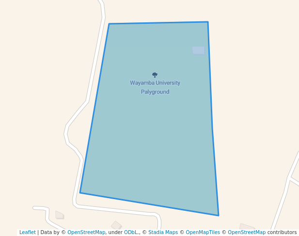 Wayamba University Palyground in West | Map and Routes